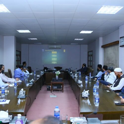 Signing Ceremony PCSIR and NHU - Nazeer Hussain University